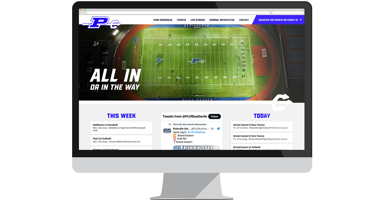 Plainville Athletics Launches New Website Plainville Athletics Launches New Website
