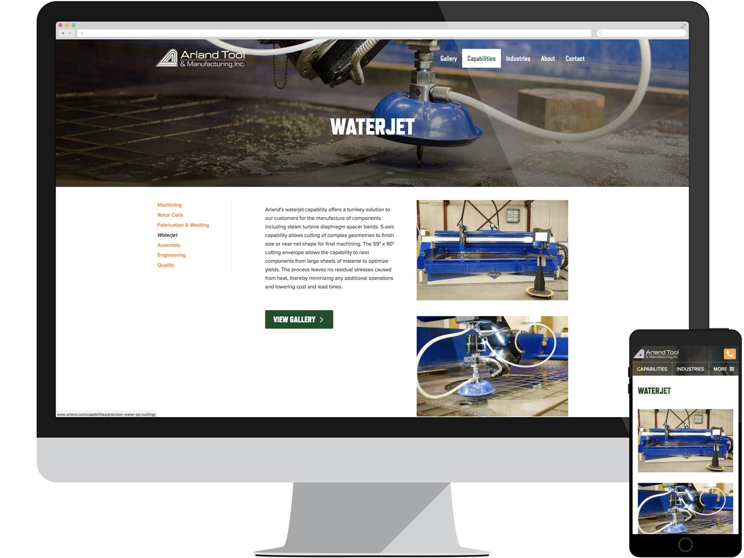 Arland Tool | Manufacturing Website Design & Digital Marketing